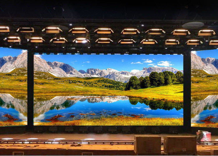 IP43 700cd/m2 Small Pixel Pitch LED Display , P1.25 60HZ Modular Led ...